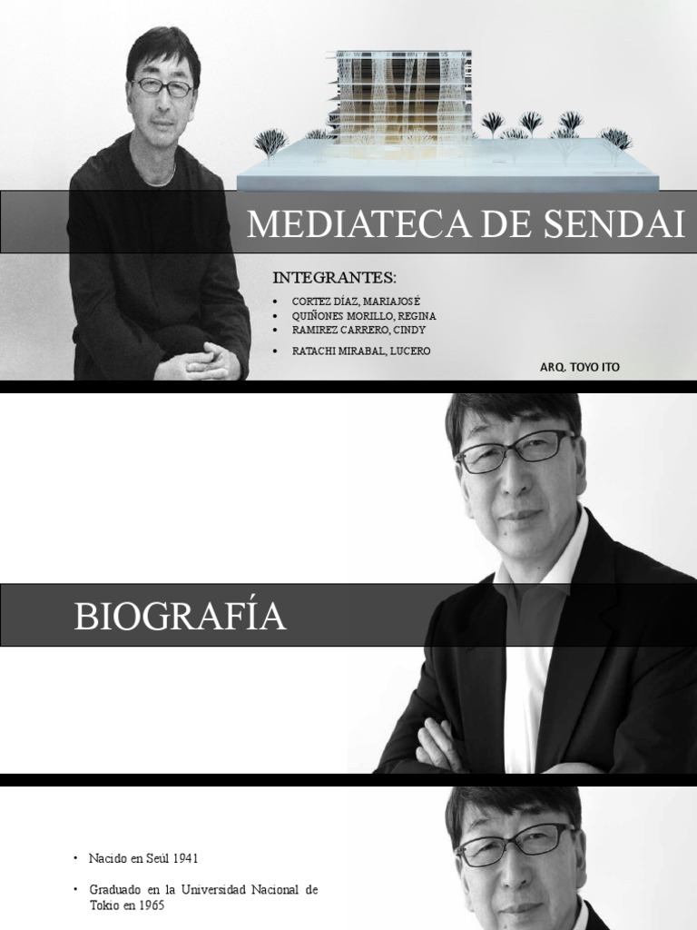 ANALISIS MEDIATECA DE SENDAI - TOYO ITO by Arq. Quiñones Morillo Regina | PDF | Arte