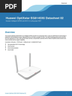 Huawei HG8145X6-10 Specifications Guide | PDF | Wi Fi | I Pv6