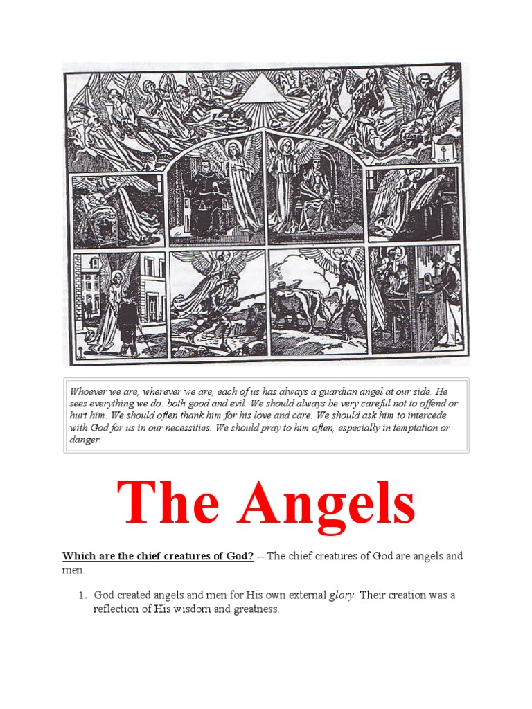 The Angels | PDF | Guardian Angel | Angel