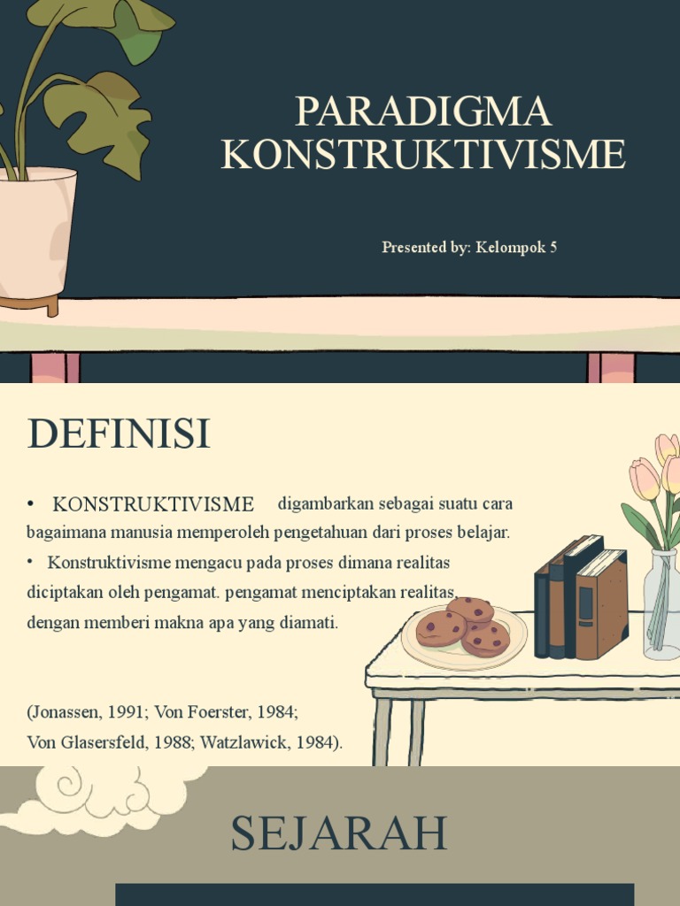 Paradigma Konstruktivisme | PDF