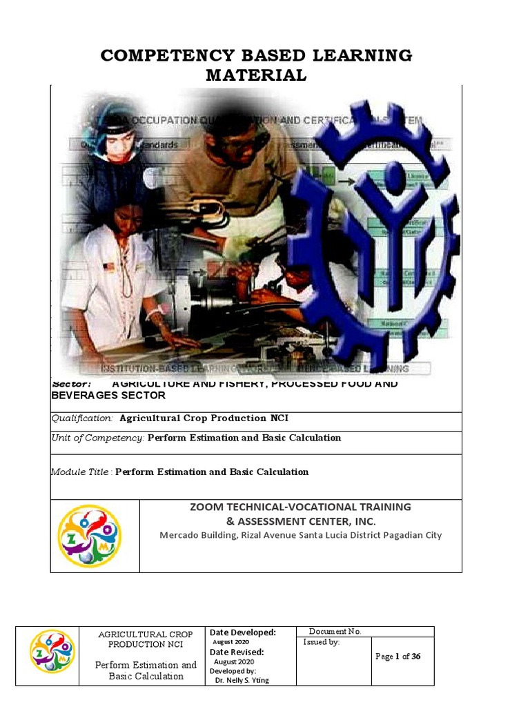 Perform Estimation and Basic Calculation | PDF | Area