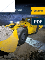 Epiroc Scooptram ST18 Specifications | PDF | Truck | Brake