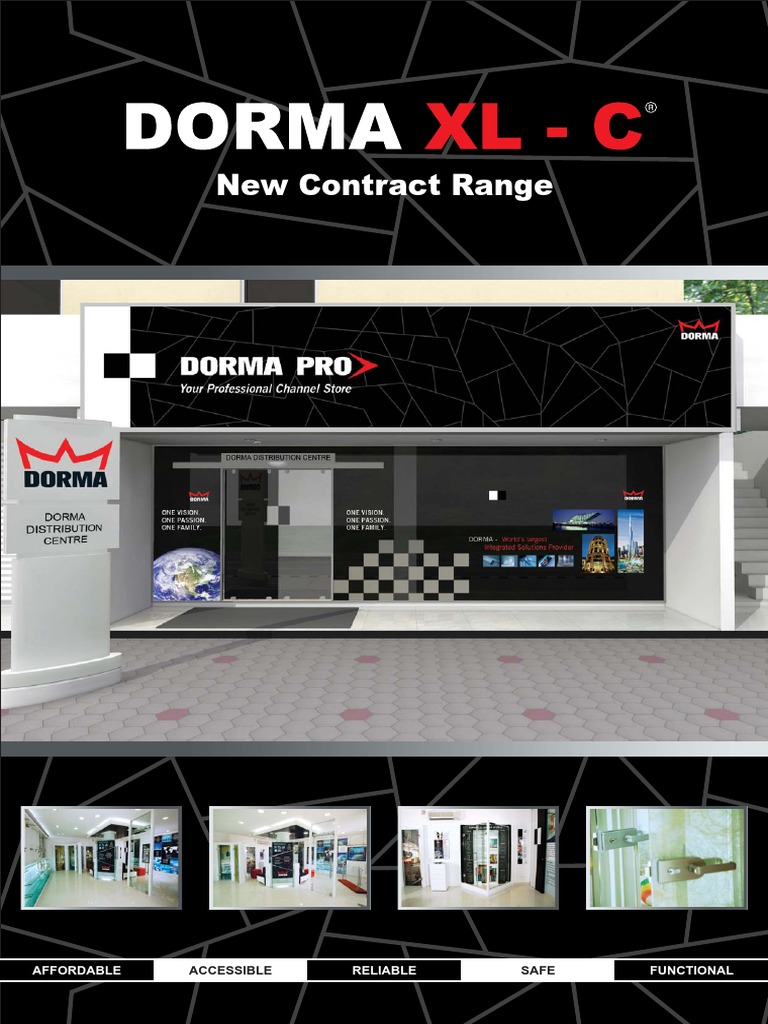 Dorma XLC 4001 | PDF | Door | Components