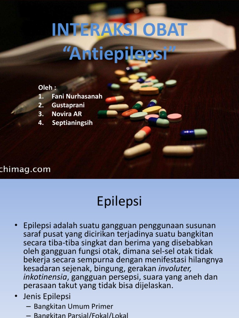 INTERAKSI OBAT Antiepilepsi | PDF