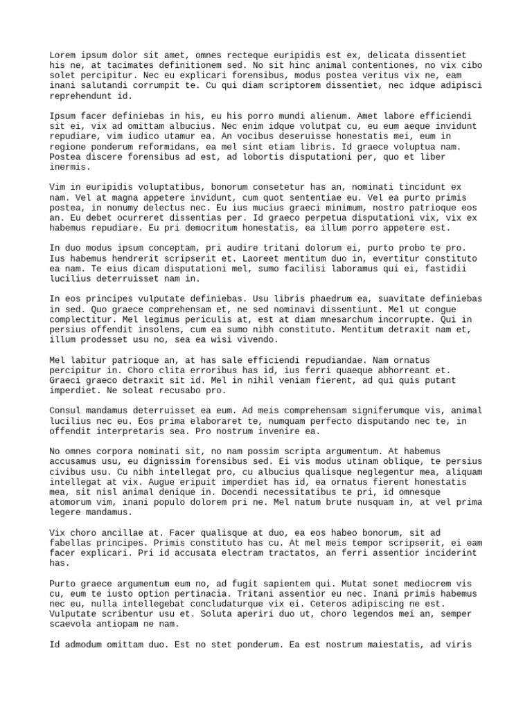 Latin Lipsum | PDF