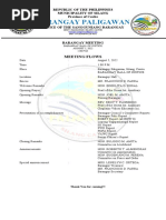 Manila-Bay-Clean-Up Form | PDF
