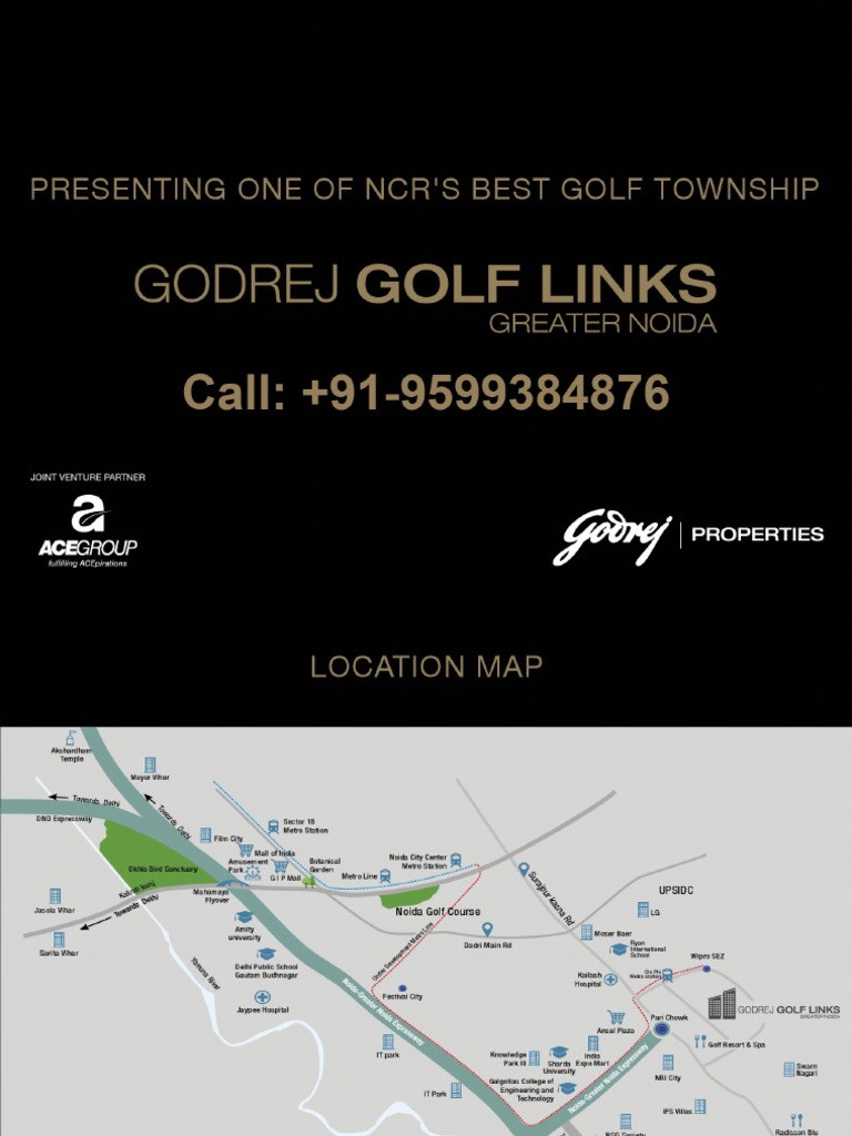 Godrej Golf Links Evoke Brochure | PDF
