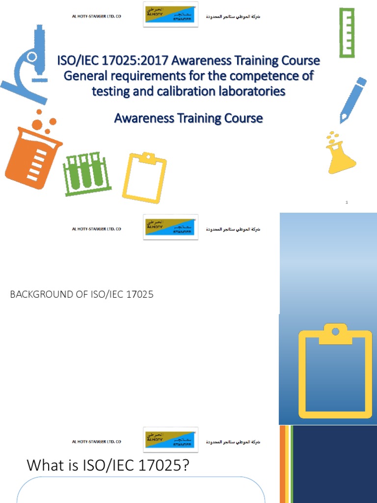 ISO/IEC 17025 Awareness Training | PDF | Calibration | Metrology