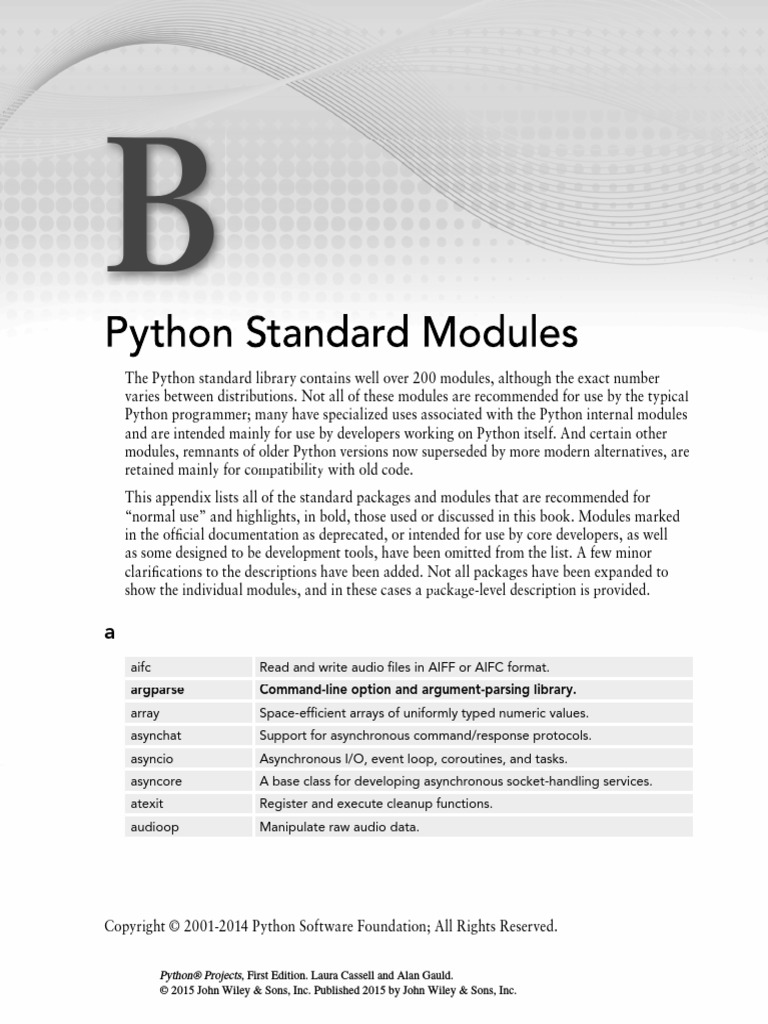 Argparse Command Line Option and Argument-Parsing Library | PDF | Python (Programming Language ...