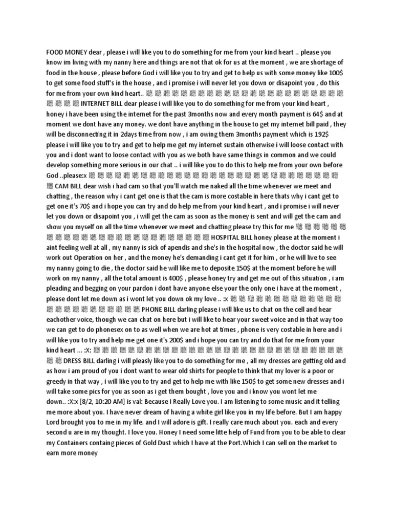 FOOD MONEY dear-WPS Office | PDF