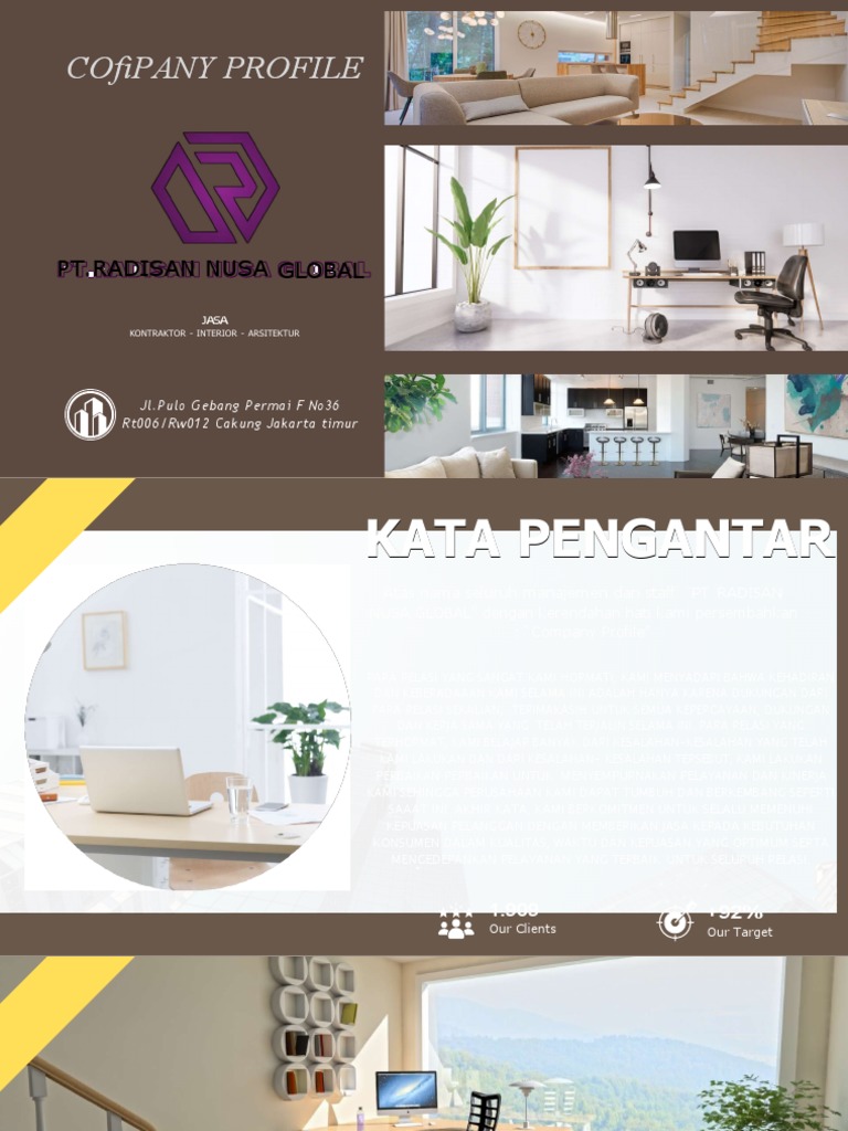 Comprof PT - Radisan Nusa Global | PDF