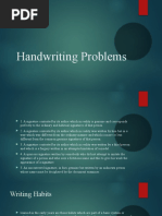 Principles Involved in Handwriting Identification | PDF | Signature ...