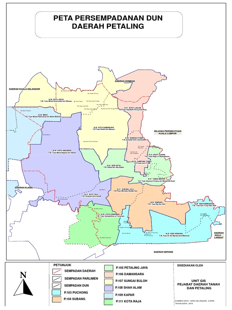 PETA_PERSEMPADANAN_DUN_DAERAH_PETALING_KAMPUNG | PDF