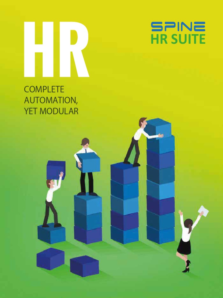 Spine HR Suite E-Brochure | PDF | Human Resource Management | Business