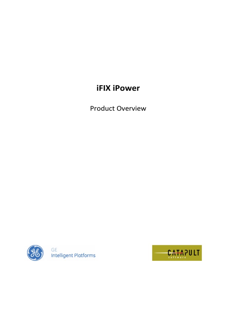 Ipower For iFIX Functional Overview PDF | PDF | Scada | Automation