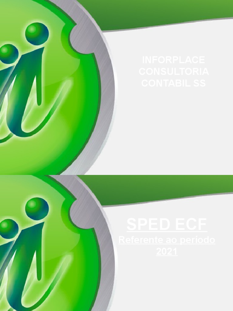 (Apresentação) SPED ECF - 2022 | PDF | Contabilidade | Escrituração ...