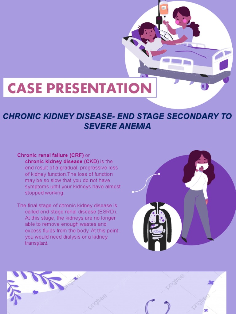 CKD Case Presentation | PDF | Chronic Kidney Disease | Hypertension