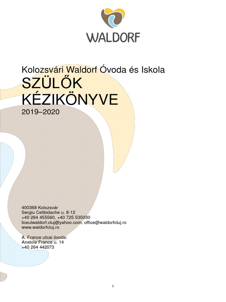 Szulok Kezikonyve 2019-2020 | PDF