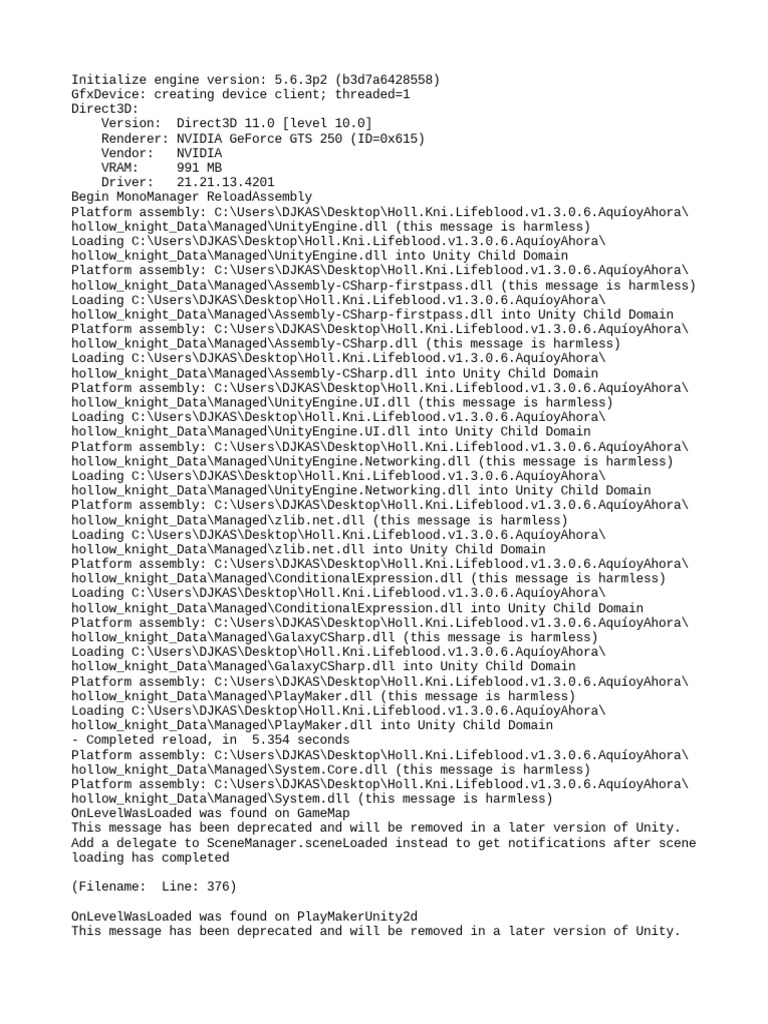 Output Log | PDF | Operating System Families | Software Development