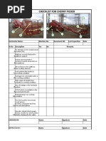 Bull Dozer Daily Inspection Checklist | PDF