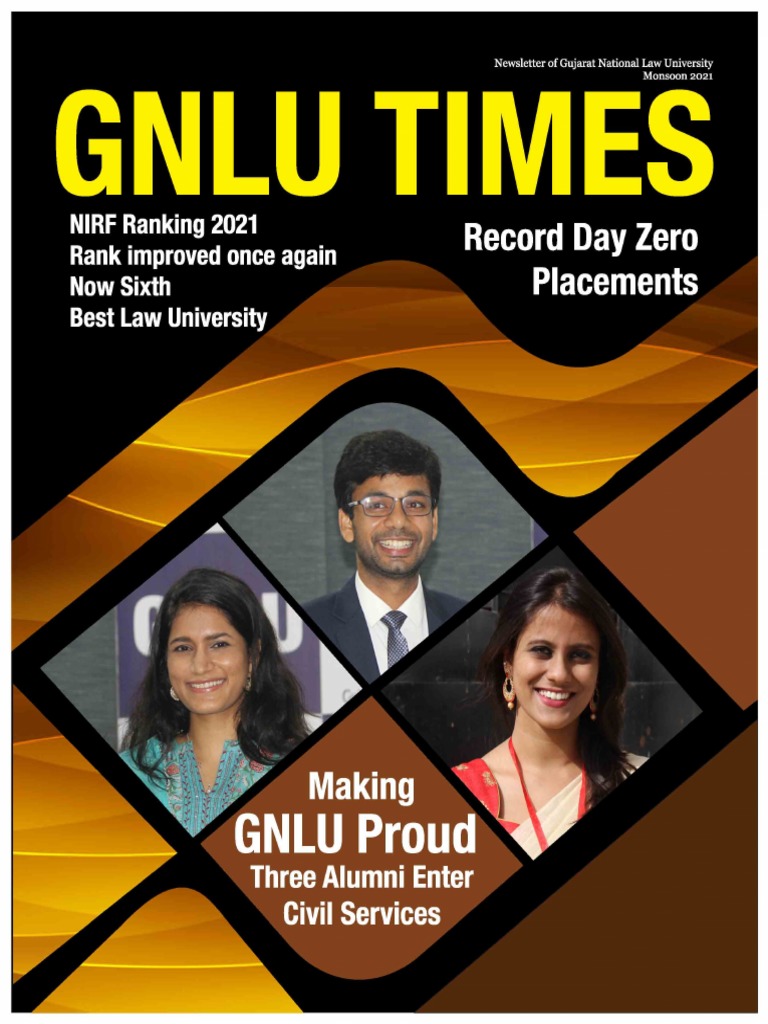 GNLU Monsoon 2021 Original | PDF