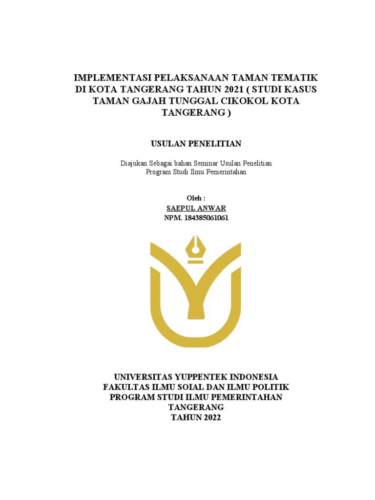 Cover Skripsi Saepul Anwar Final Ok | PDF