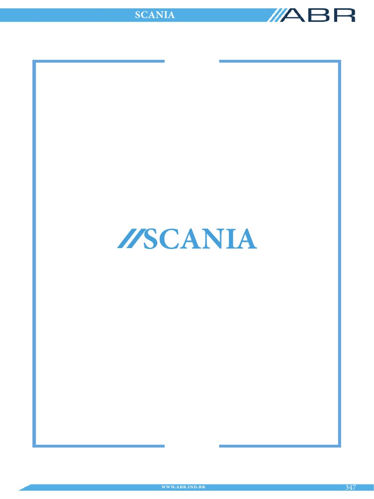 16 - ABR Catalogo SCANIA | Download grátis PDF | Engenharia Mecânica ...