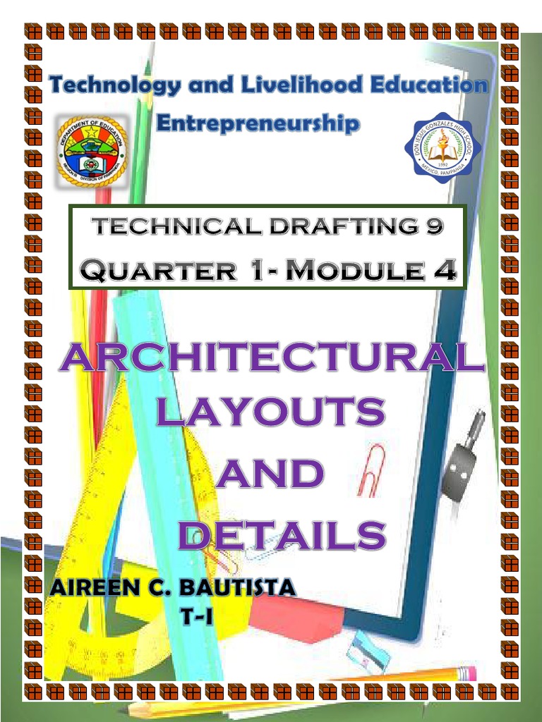 Grade 9 Technical Drafting Module | PDF | Framing (Construction) | Drawing
