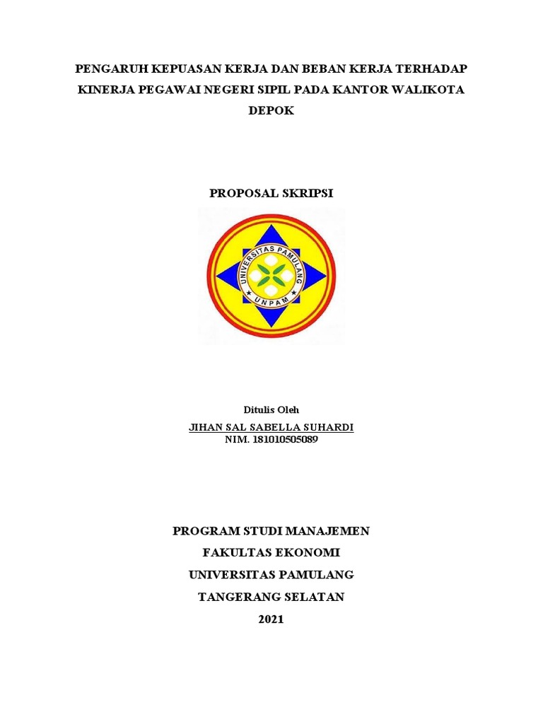 Repaired Proposal Jihan Salsabella - Fix | PDF