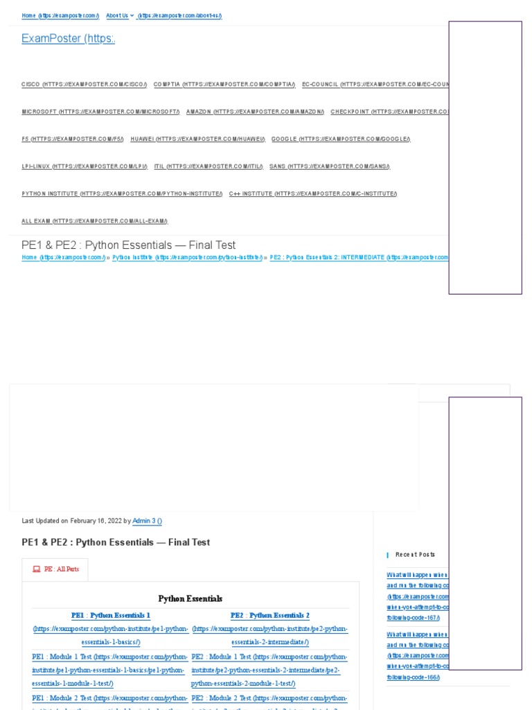 Earn Rs.2500/-Per Day: PE1 & PE2: Python Essentials - Final Test ...