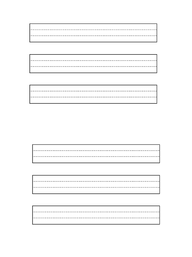 Triple Renglon Hojas | PDF