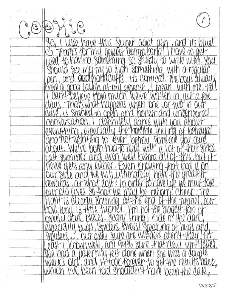 Casey Anthony Prison Diary | PDF