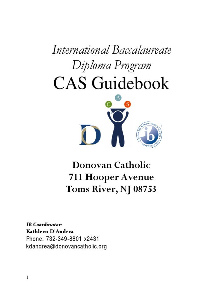 International Baccalaureate Diploma Program: CAS Guidebook | PDF ...