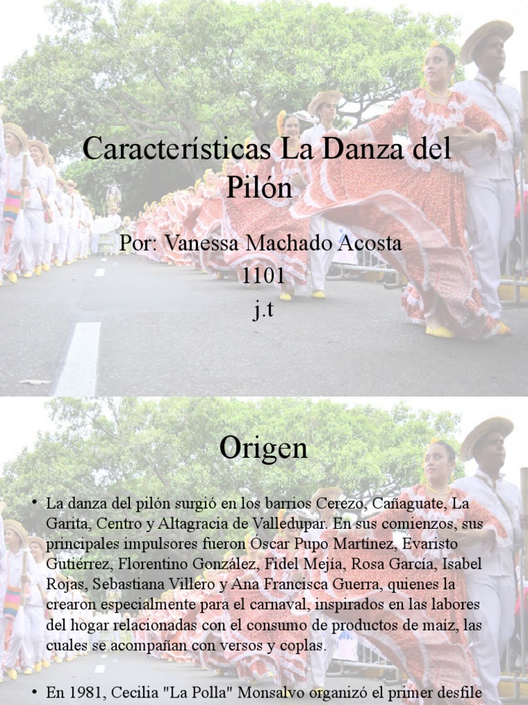 Características La Danza Del Pilón | PDF | Arte
