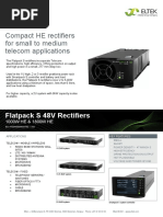 ETR+3048 (3000W) Rectifier Module Rev07 | PDF | Rectifier | Computer ...