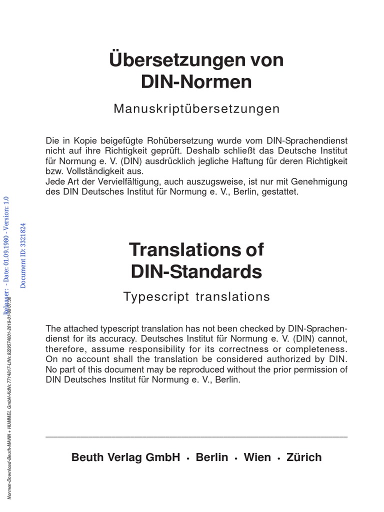 DIN 75200 - Burning Behavior | PDF