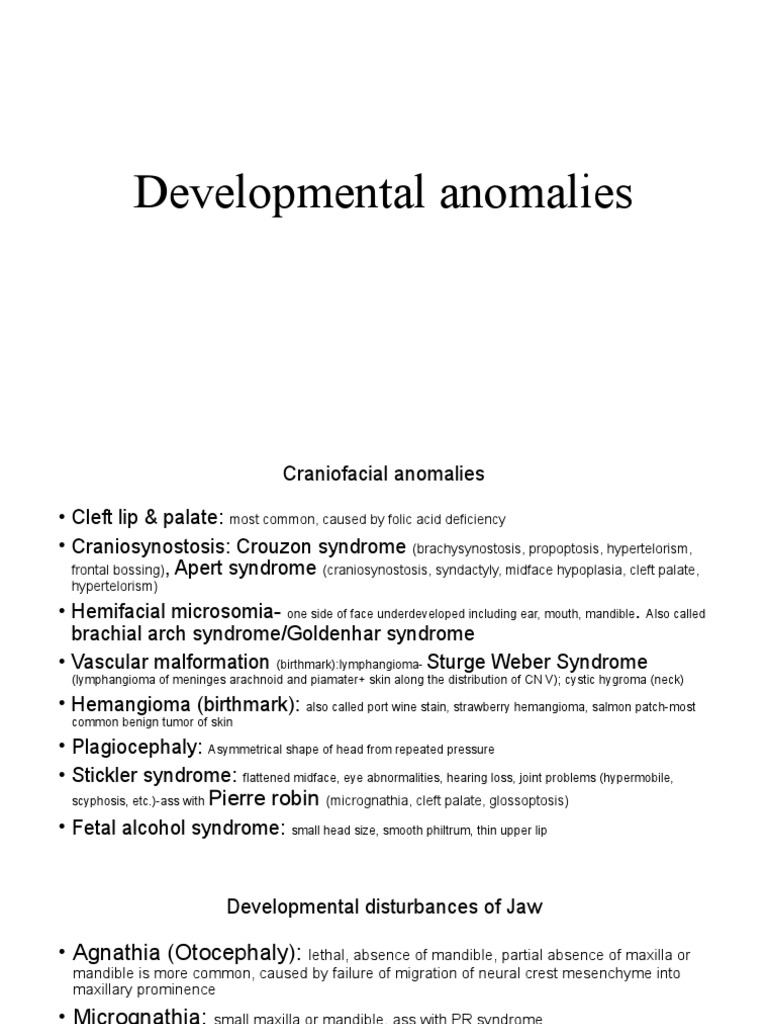 Developmental Anomalies-Dental | PDF | Human Tooth | Tooth Enamel