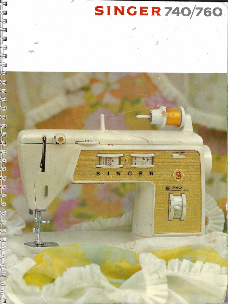 Singer 740-760 οδηγίες | PDF
