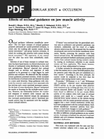Gnathological Concept of Occlusion. | PDF | Human Head And Neck | Human ...