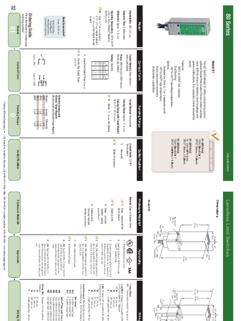 81 Go Switch Emerson | PDF | Switch | Electric Power