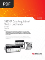 Manual DAQ970A-DAQ973A - Eng - Tds | PDF | Data Acquisition | Thermocouple