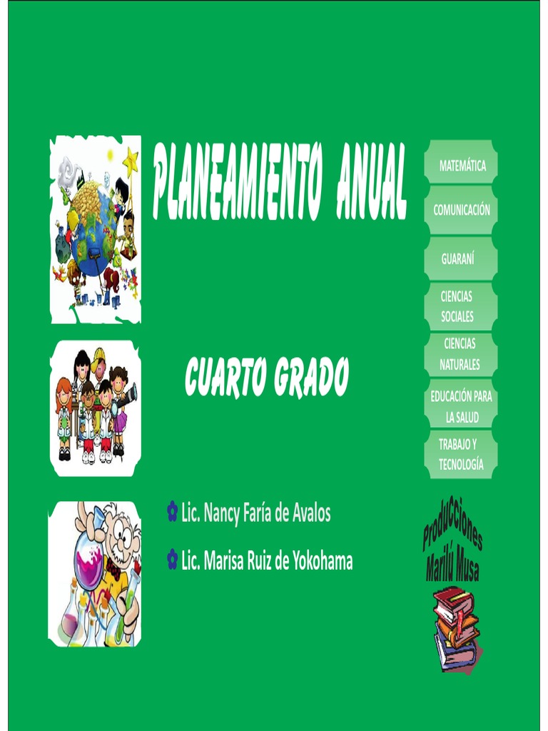 Plan Anual Cuarto | PDF | Números | Multiplicación