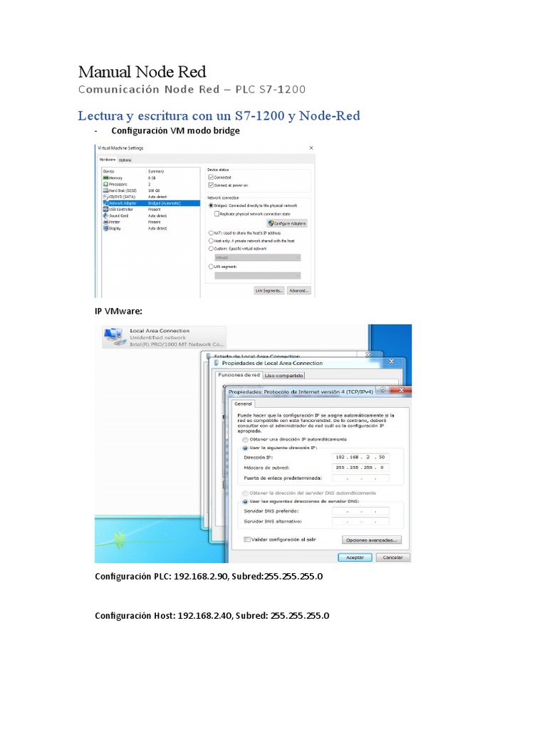 Manual Node Red | PDF | Contraseña | Servidor (Computación)