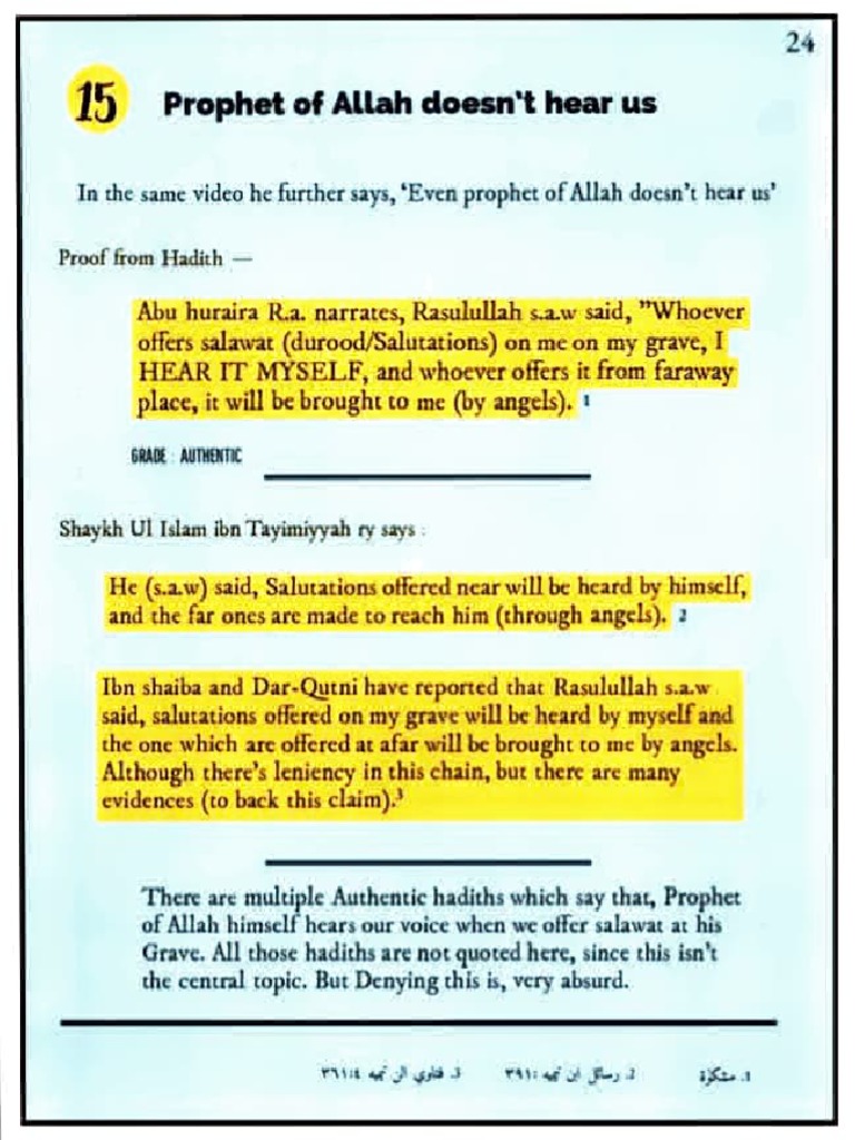 A Critical Analysis of Asim Al Hakeem Salafi Part 2 | PDF | Hadith ...