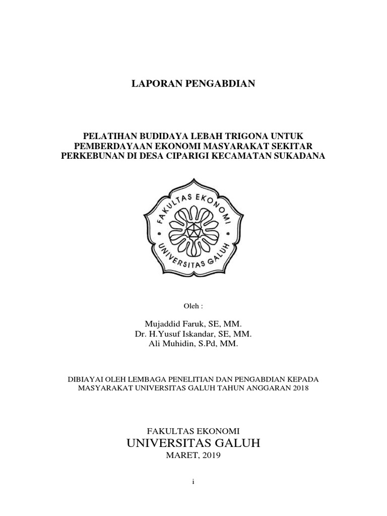 Pelatihan Budidaya Lebah Trigona | PDF