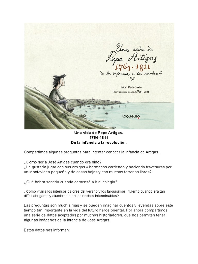 Una Vida de Pepe Artigas | PDF