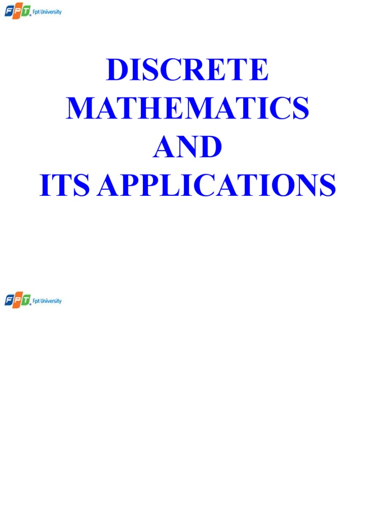 Discrete Mathematics AND Its Applications | PDF | Proposition | If And ...