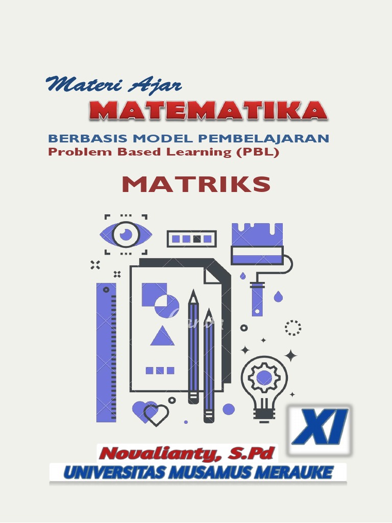 Modul Pembelajaran Matriks Kelas 11 | PDF