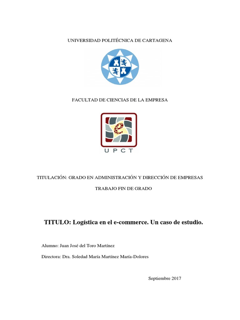 TFG Tor Log | PDF | Logística | Marketing