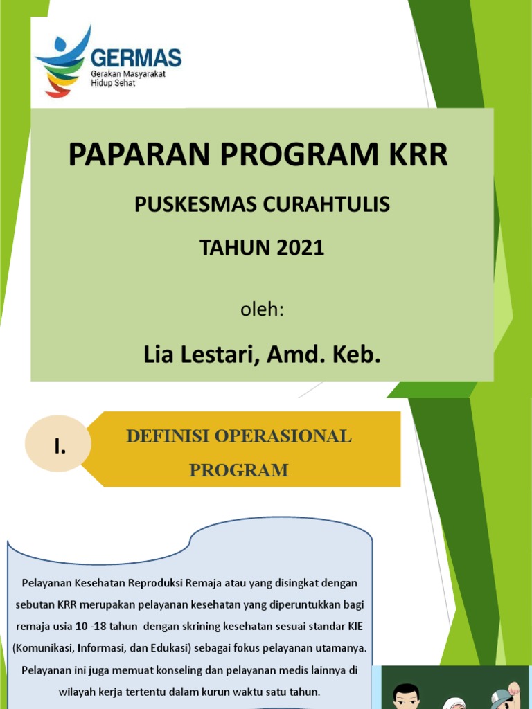 Paparan Program KRR Terbaru | PDF